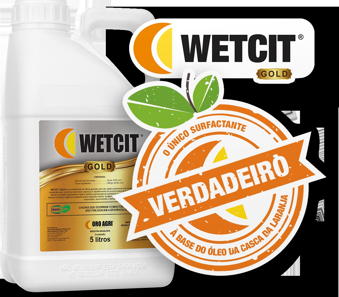 WETCIT® GOLD Impressiona produtores. Os produtores rurais sabem...