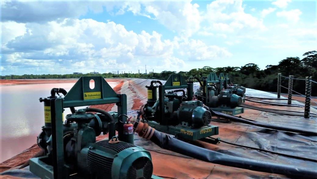 Refinaria de alumina adota sistema de bombeamento para movimentar