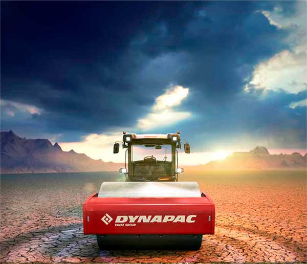 Dynapac anuncia tecnologia para operação de rolos “sem as mãos”.