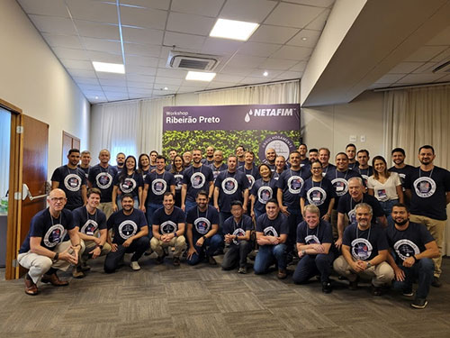 Netafim fortalece sua rede de parceiros na Hortitec