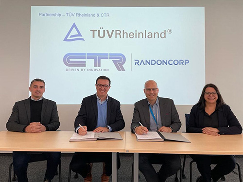 TÜV Rheinland e CTR firmam parceria estratégica para o